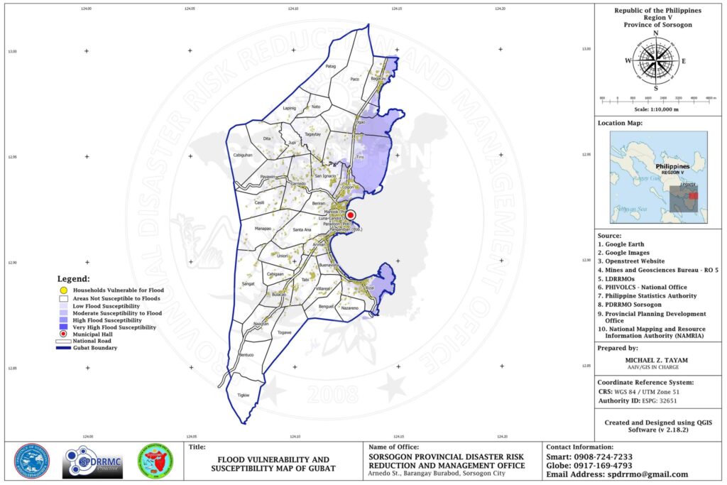 Flood Hazard – SPDRRMO
