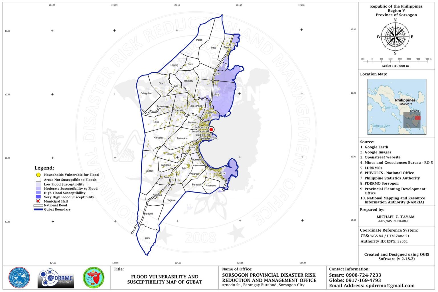 Flood Hazard – SPDRRMO