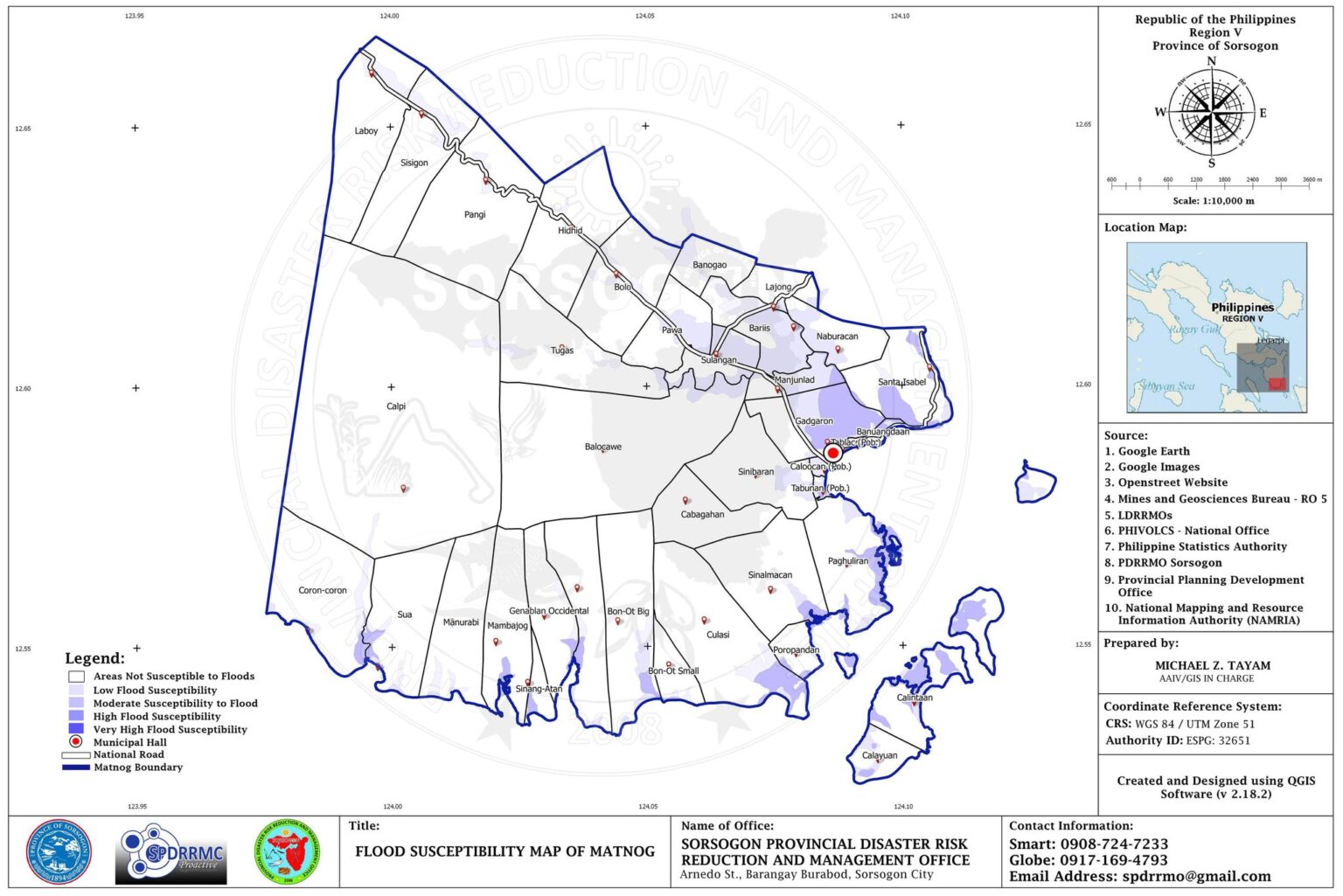 Flood Hazard – SPDRRMO