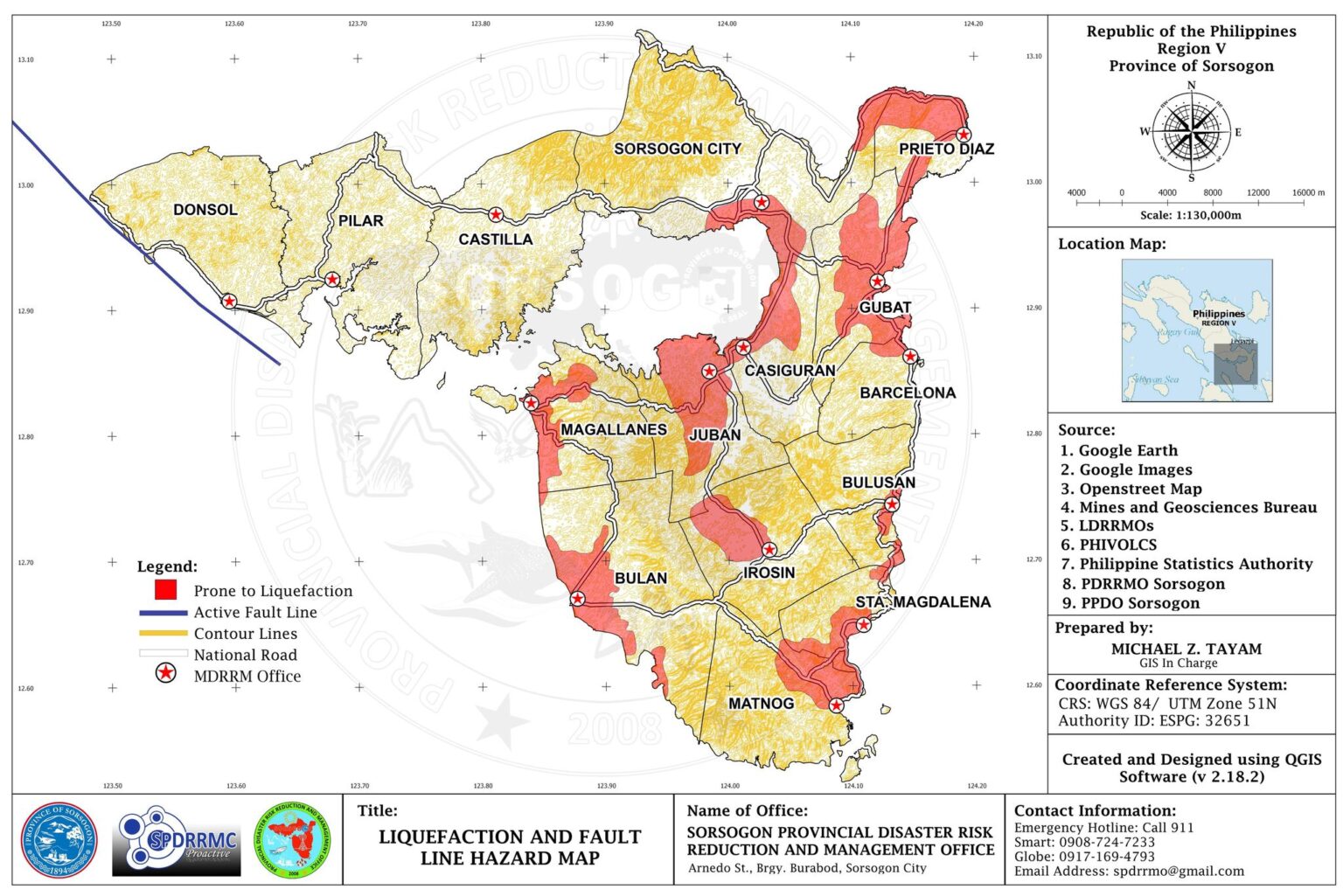 Hazard Maps – SPDRRMO